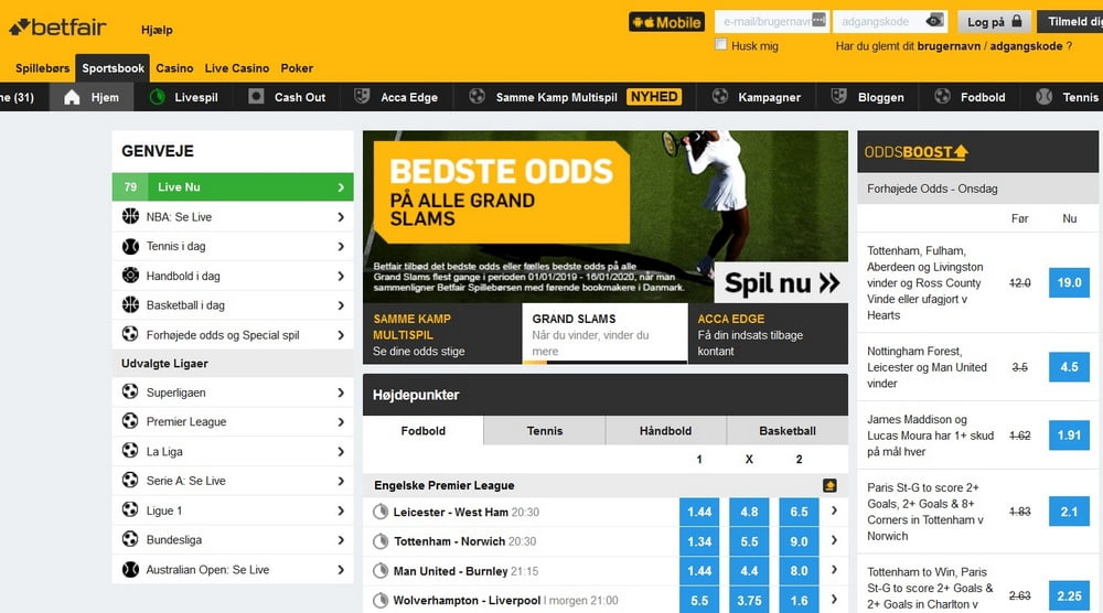 Anmeldelse af Betfair - Madskristensen.dk